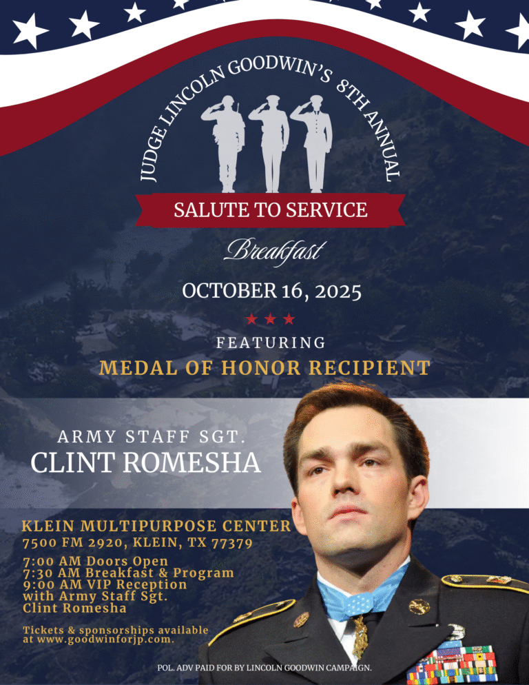 Lincoln Goodwin | JP, Pct. 4, Place 1| Justice of the peace